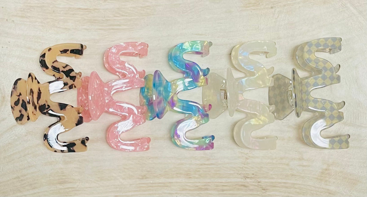 Acrylic Claw Clip – Anna Jade Boutique
